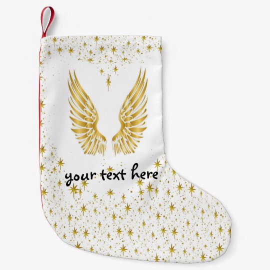 Angel Wings Christmas Stocking | Zazzle.com