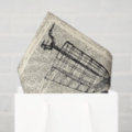 Angel Wings Ephemera Collage Tissue Paper | Zazzle