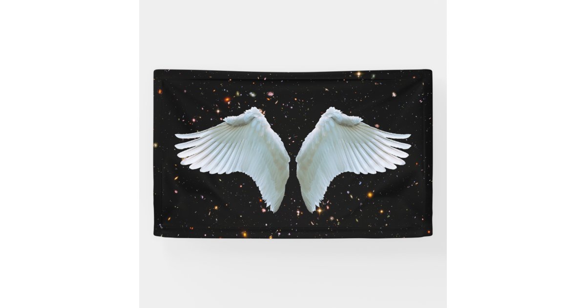 Angel Wings Photo Backdrop Banner | Zazzle