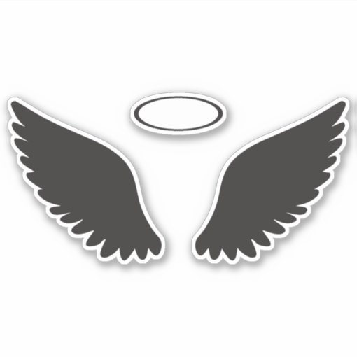 Angel Wings Sticker | Zazzle