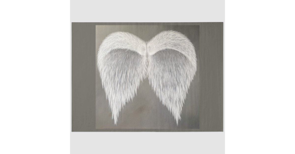 Angel Wings Tissue Paper | Zazzle