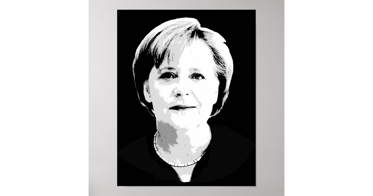 Angela Merkel Poster | Zazzle