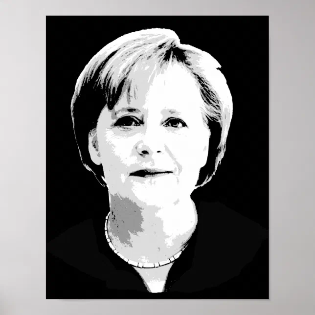 Angela Merkel Poster | Zazzle
