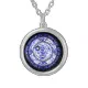 Angelic Spiritual Protection Amulet Silver Plated Necklace | Zazzle