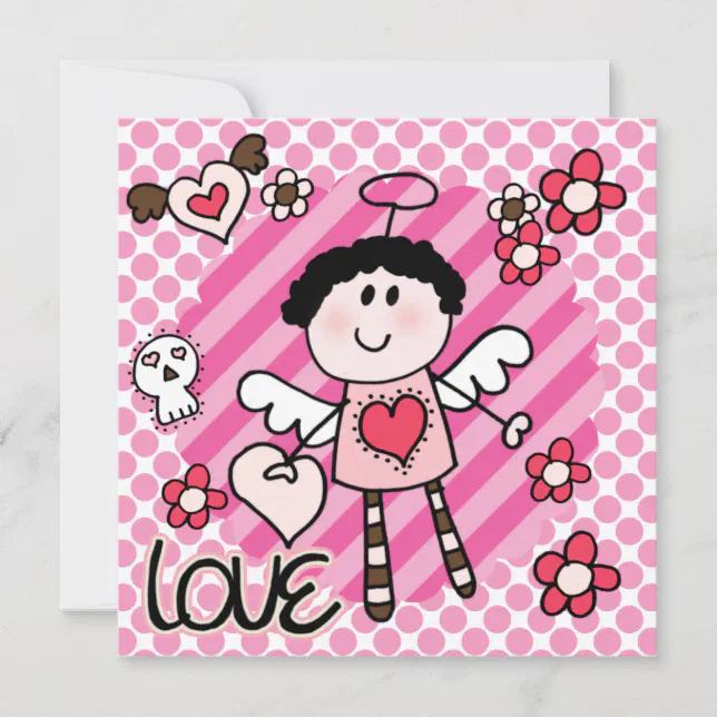 Angels and Devils Birthday Invitation | Zazzle