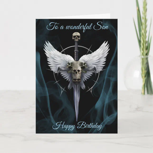 Angel's Bane Birthday Card | Zazzle
