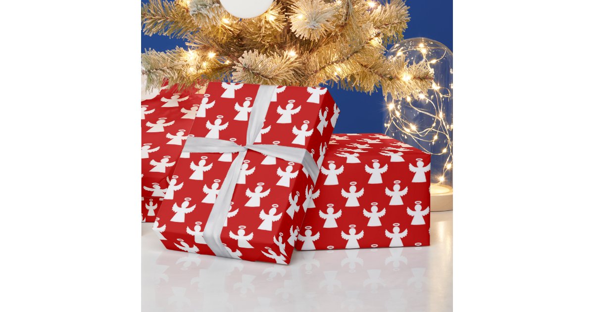 Angels Christmas Wrapping Paper | Zazzle