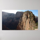 Angels Landing, Zion NP Poster | Zazzle.com