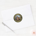 Angels Landing Classic Round Sticker | Zazzle