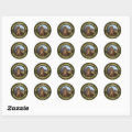 Angels Landing Classic Round Sticker | Zazzle