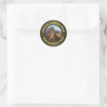 Angels Landing Classic Round Sticker | Zazzle