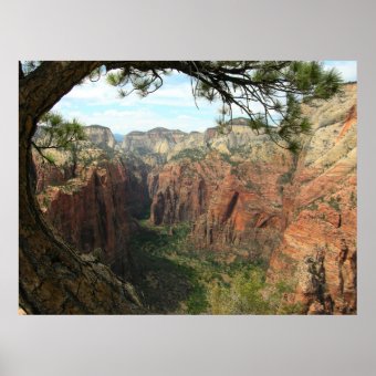 Angels Landing Poster | Zazzle