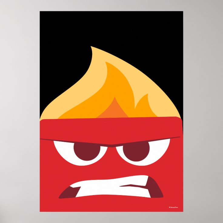 Anger Poster | Zazzle