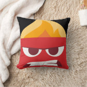 Anger Throw Pillow | Zazzle