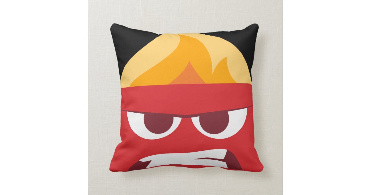 Anger Throw Pillow | Zazzle.com