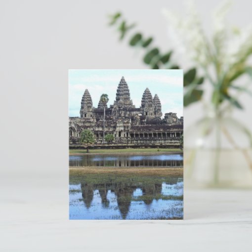 Angkor Wat Cambodia Temple Travel Photography Postcard | Zazzle