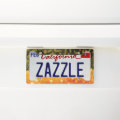 Angler's Brook Trout Fly Fishing License Plate Frame | Zazzle