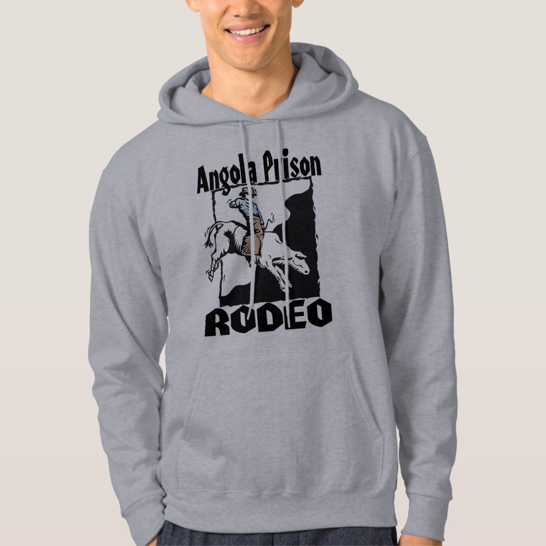 Angola Prison Rodeo Bull Rider Hoodie | Zazzle