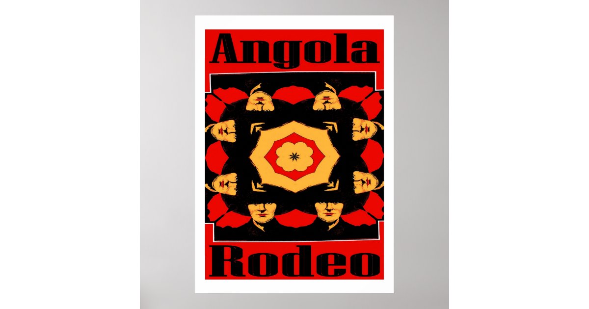 Angola Rodeo Poster | Zazzle