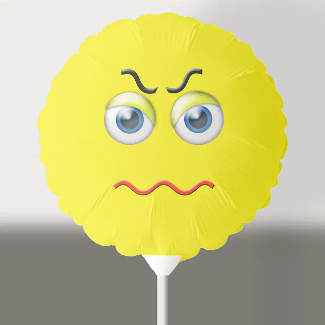 Angry Emoji Balloon | Zazzle
