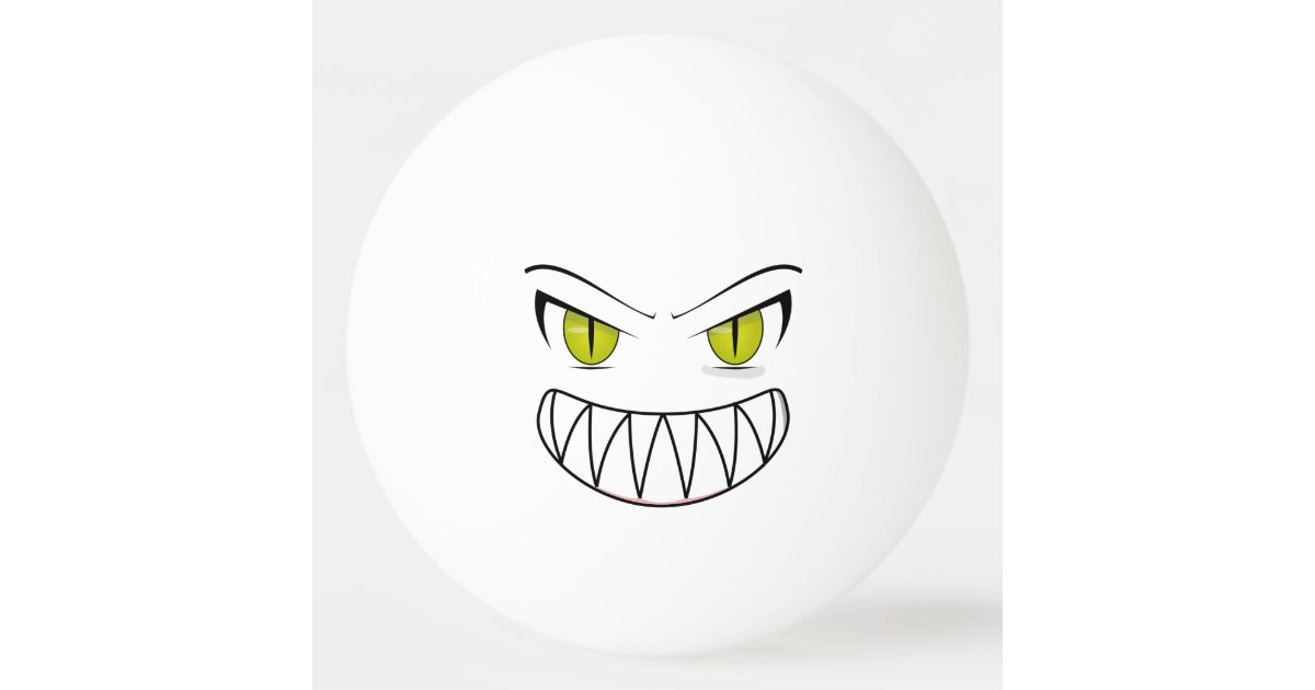 Angry Ping Pong Ball | Zazzle