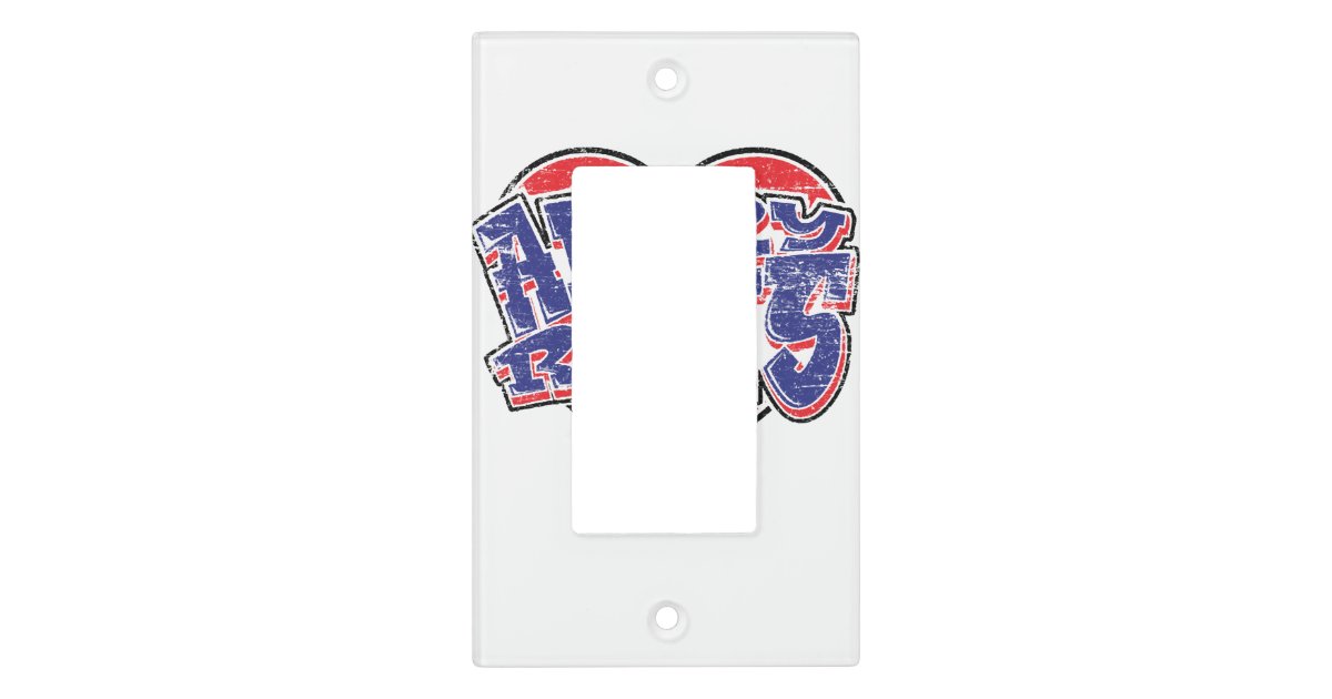 Angry Runs fans design v2 Light Switch Cover | Zazzle