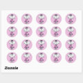 Angry Sally Classic Round Sticker | Zazzle