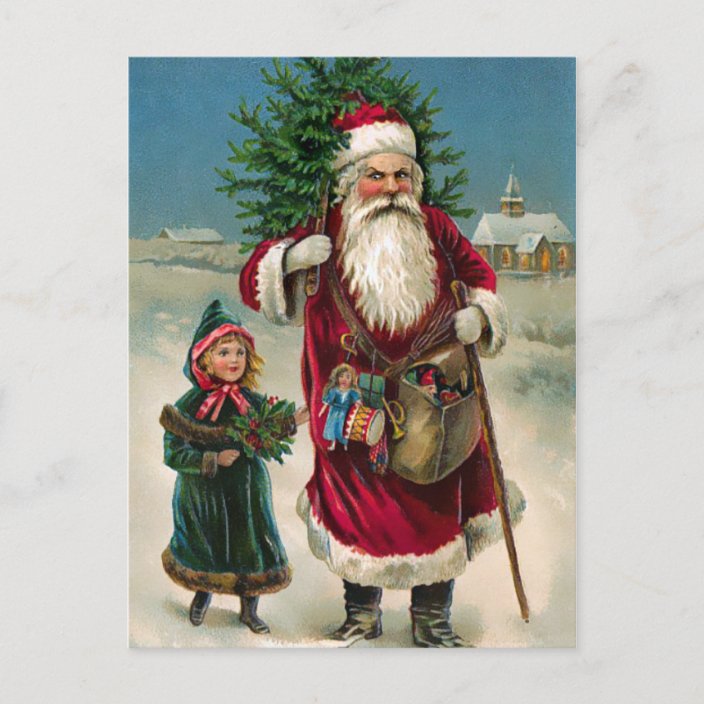 Angry Santa Postcard | Zazzle.com