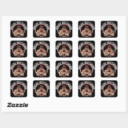 Angry Scotsman 2015 Square Sticker | Zazzle