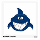 Shark Personalized Wall Decal for Boys | Zazzle.com