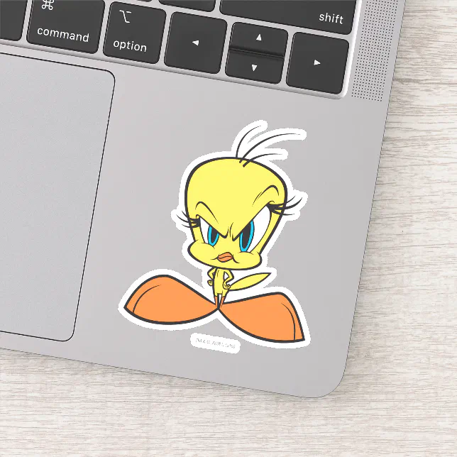 Angry TWEETY™ Sticker | Zazzle