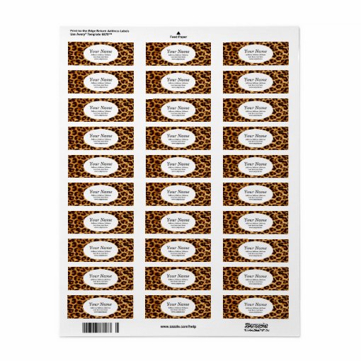 Animal, animal print, Leopard ,cheetah Label | Zazzle