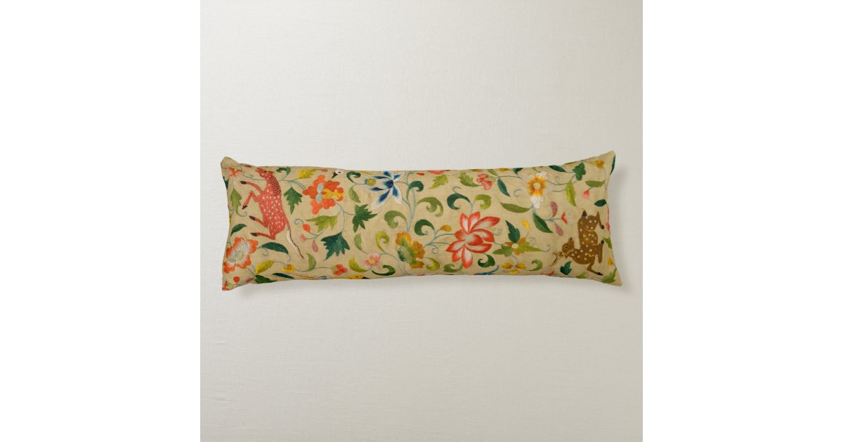 Animal Antique Horse Bird Deer Rabbit Body Pillow | Zazzle