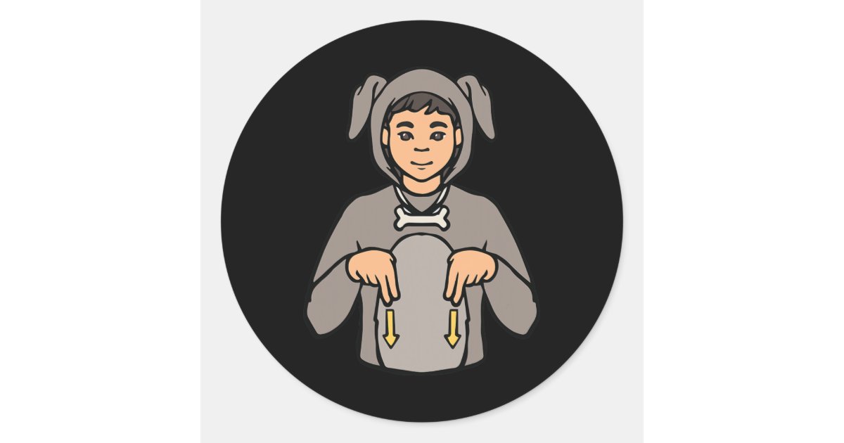 Animal Asl Hand Gesture Deaf Hearing Loss Awarenes Classic Round ...
