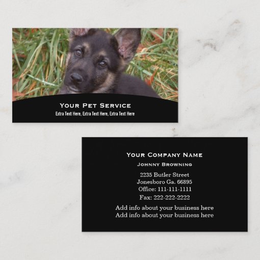 Animal Business Card | Zazzle