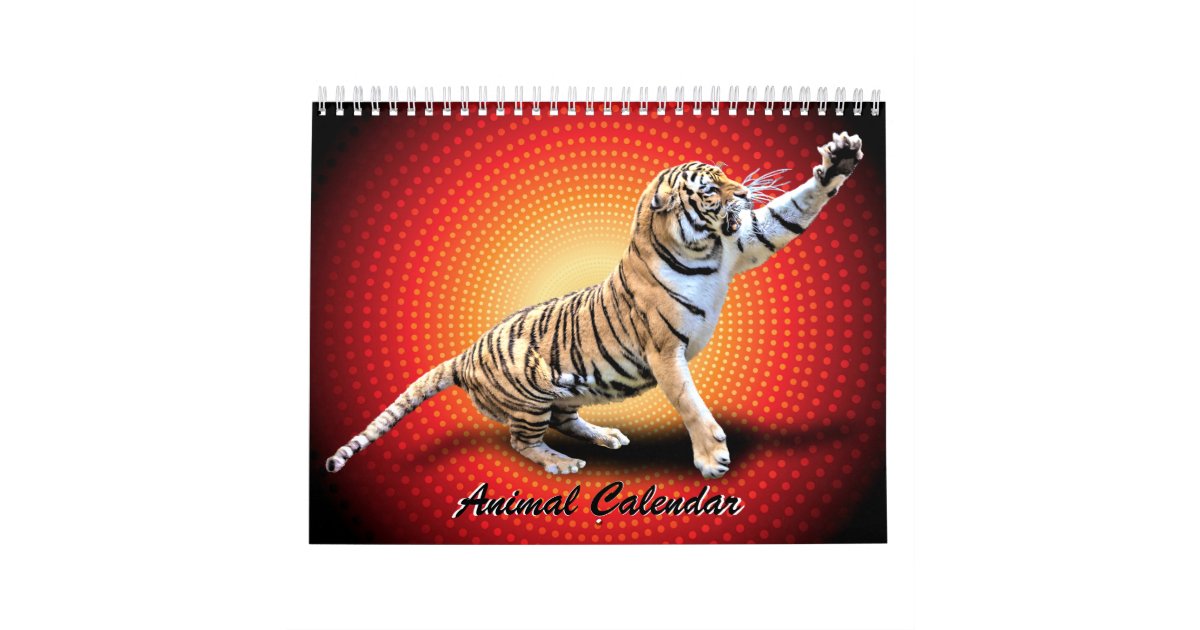 ANIMAL CALENDAR | Zazzle