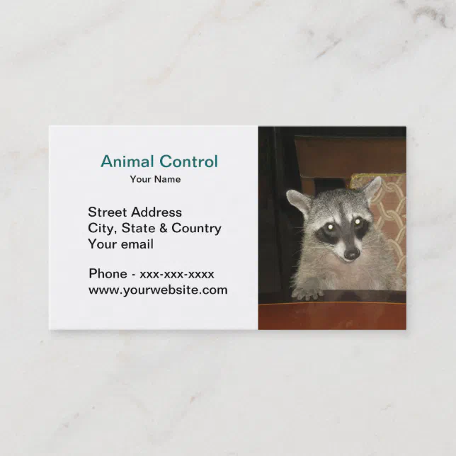 Animal Control Business Card | Zazzle