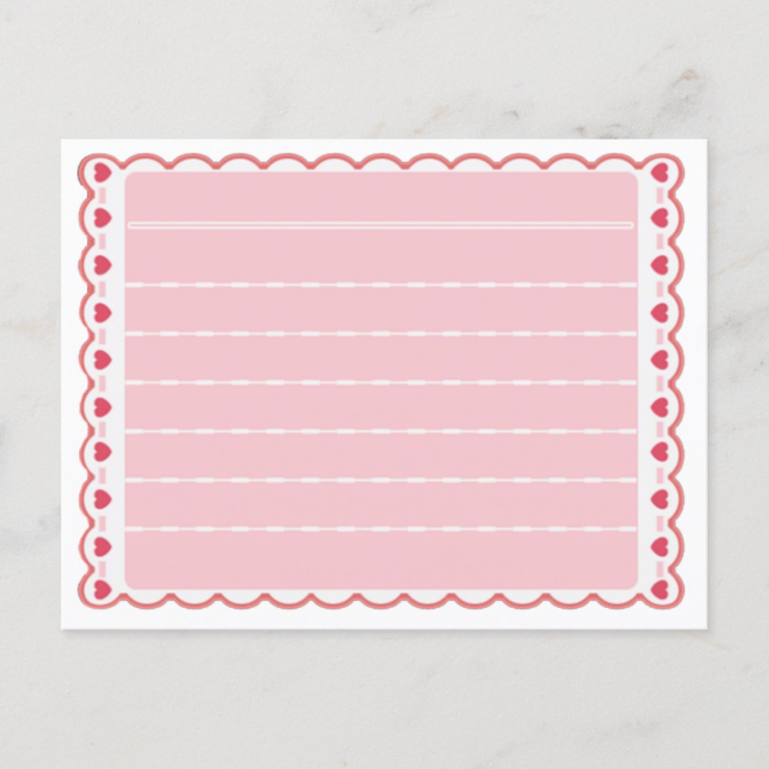Animal Crossing New Leaf Lovely Paper Stationary Postcard | Zazzle