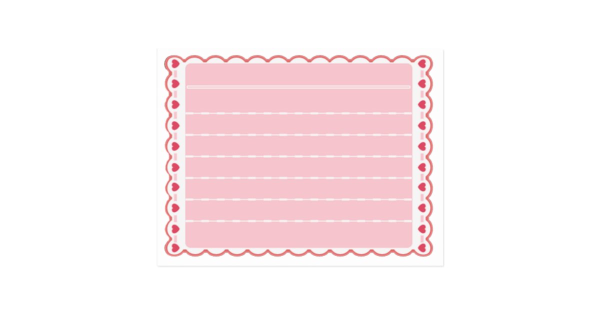 Animal Crossing New Leaf Lovely Paper Stationary Postcard | Zazzle.com