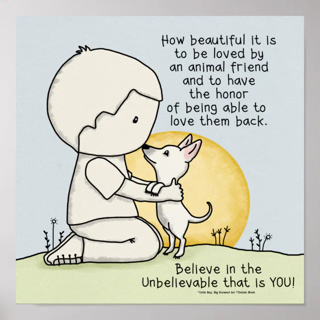 Animal Friends Poster | Zazzle