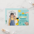 Animal Kid Preschool Photo Graduation Party Invite | Zazzle