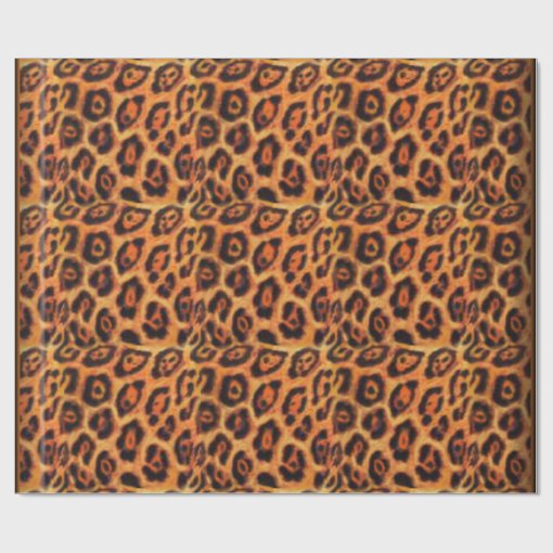 Animal Leopard Wrapping Paper | Zazzle