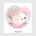 Animal Love Sticker | Zazzle