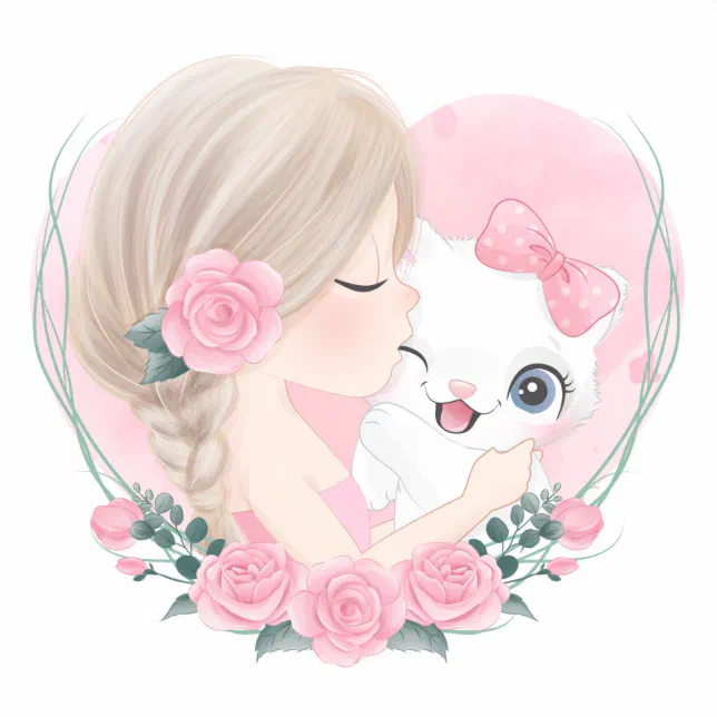 Animal Love Sticker | Zazzle