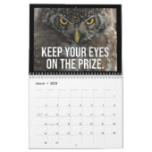 Animal Motivation - Gym Hustle Inspirational Calendar | Zazzle