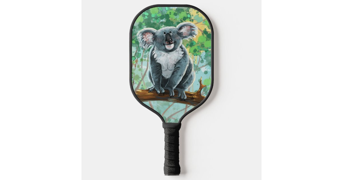 Animal Parade Koala Bear Pickleball Paddle | Zazzle