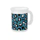Animal Print, Blue Leopard, Cheetah Spots, Hearts Beverage Pitcher | Zazzle