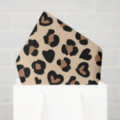 Animal Print, Brown Leopard, Cheetah Spots, Hearts Tissue Paper | Zazzle