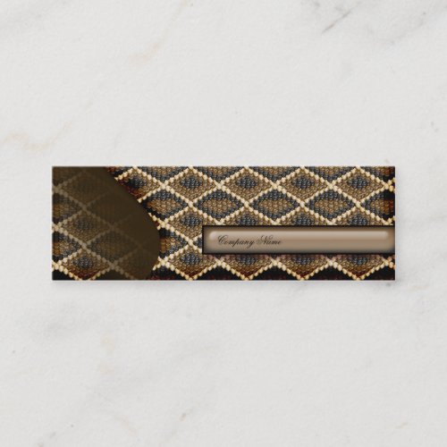 Animal Print business Card