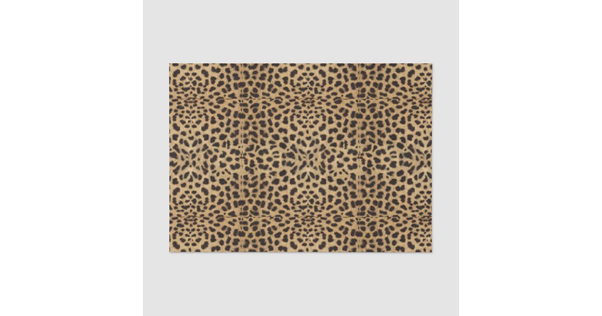 Animal Print Cheetah Tissue Paper | Zazzle